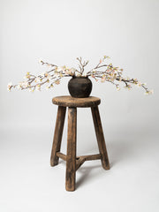 Antique chinese rustic round milking stool – Decorative Antiques UK