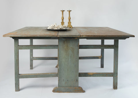 Antique Swedish Slag bord Table with original paint – Decorative ...
